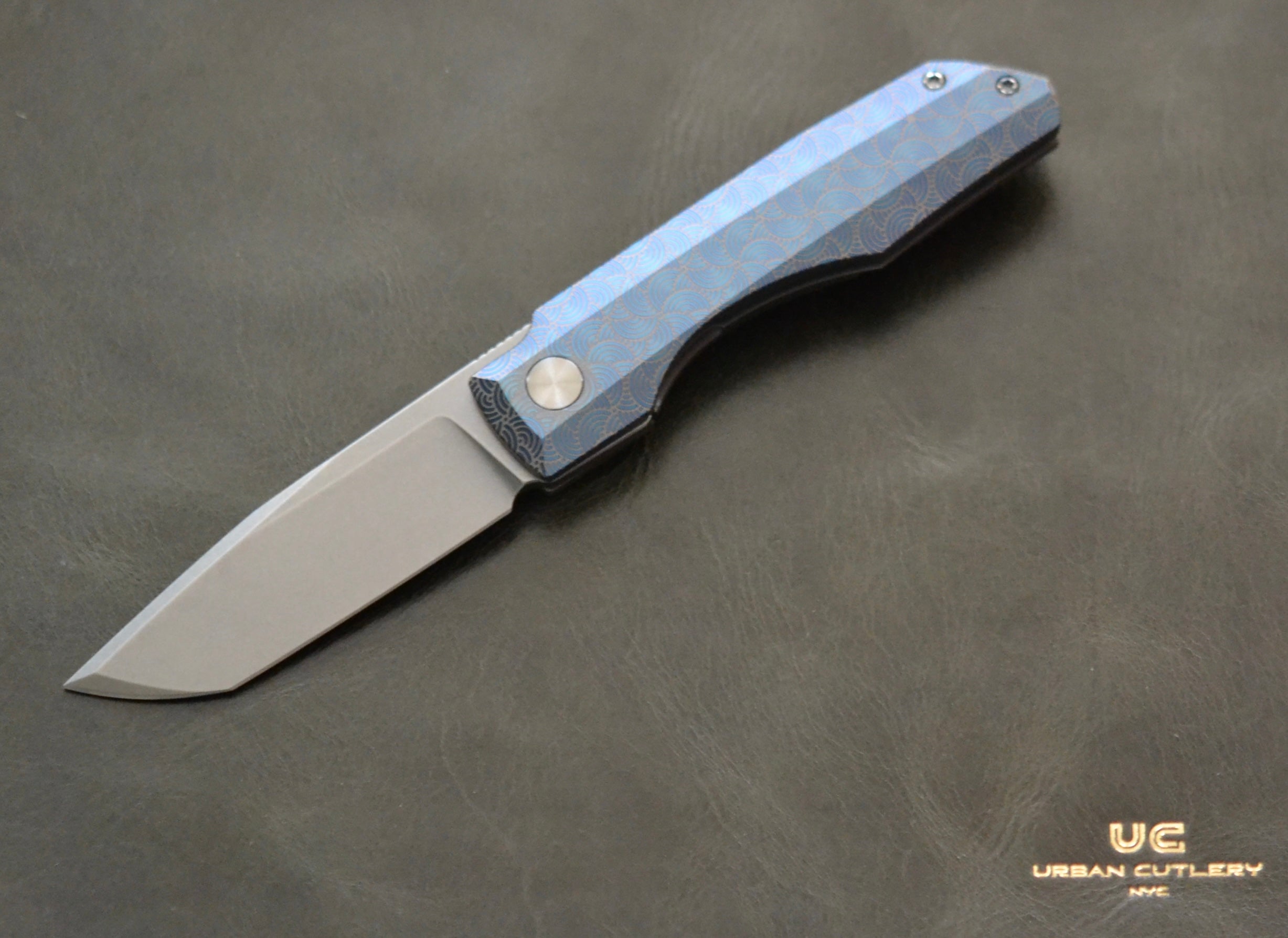 Vero Engineering Impulse Mini Seigaiha - Stonewashed M390 - Brand New Urban EDC; Vero ...
